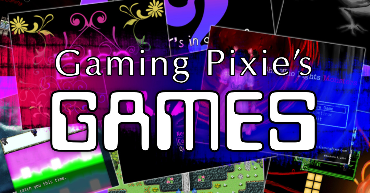 All Games A to Z – Gaming Pixie's Games